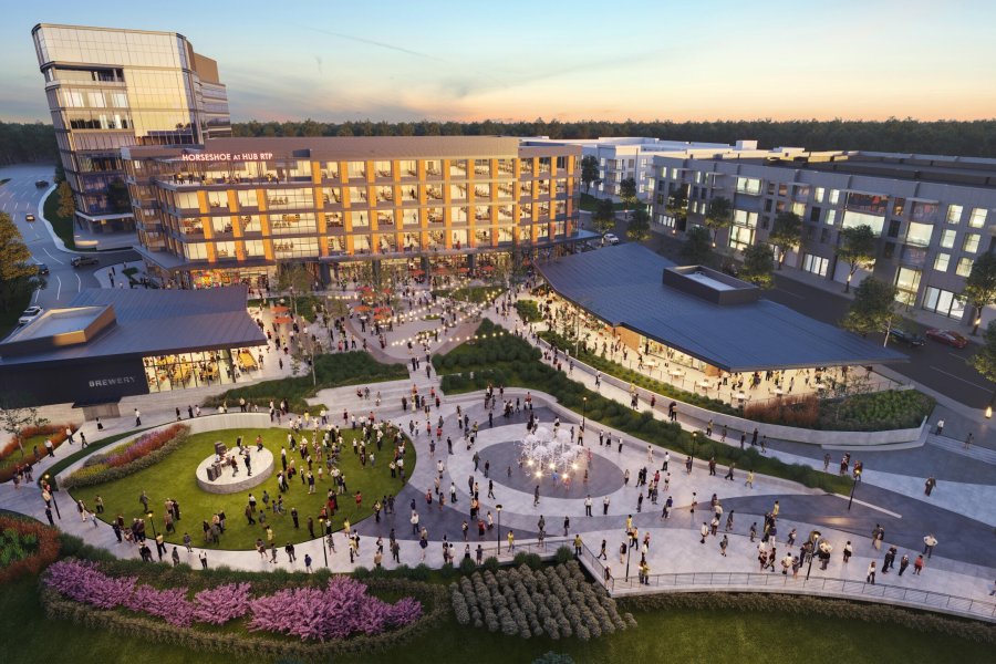 Horseshoe at Hub Research Triangle Park | Projects | Choate Construction