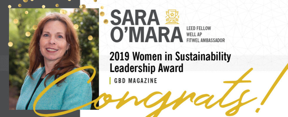 Sara O'Mara Receives a Women in Sustainability Leadership Award from GBD Magazine | News ...