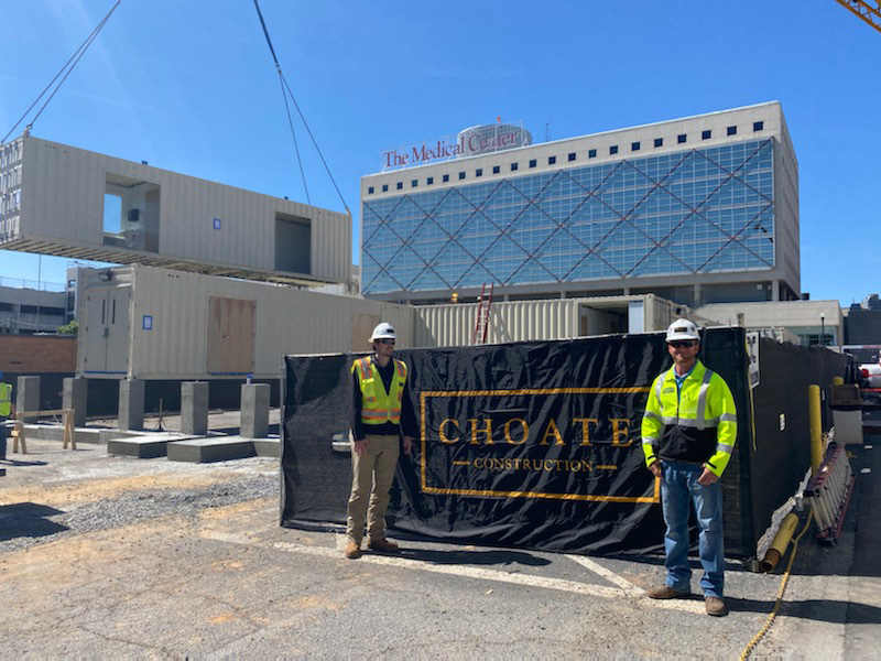 Choate Installs Modular Hospital Beds to Meet COVID19 Concerns in Macon ...