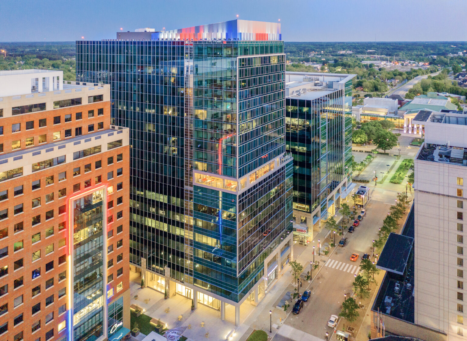 FNB Tower Awarded for Green Building Practices | News | Choate Construction