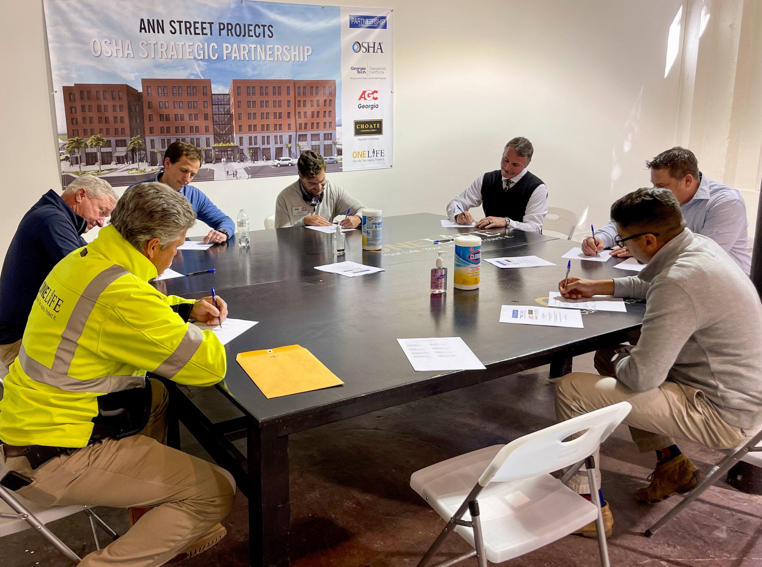 Choate Signs Fourth OSHA Partnership | News | Choate Construction