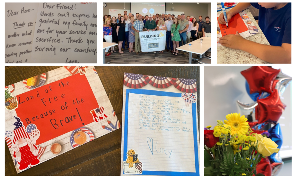 Choate Connects with Veterans on July 4th | Choate Construction