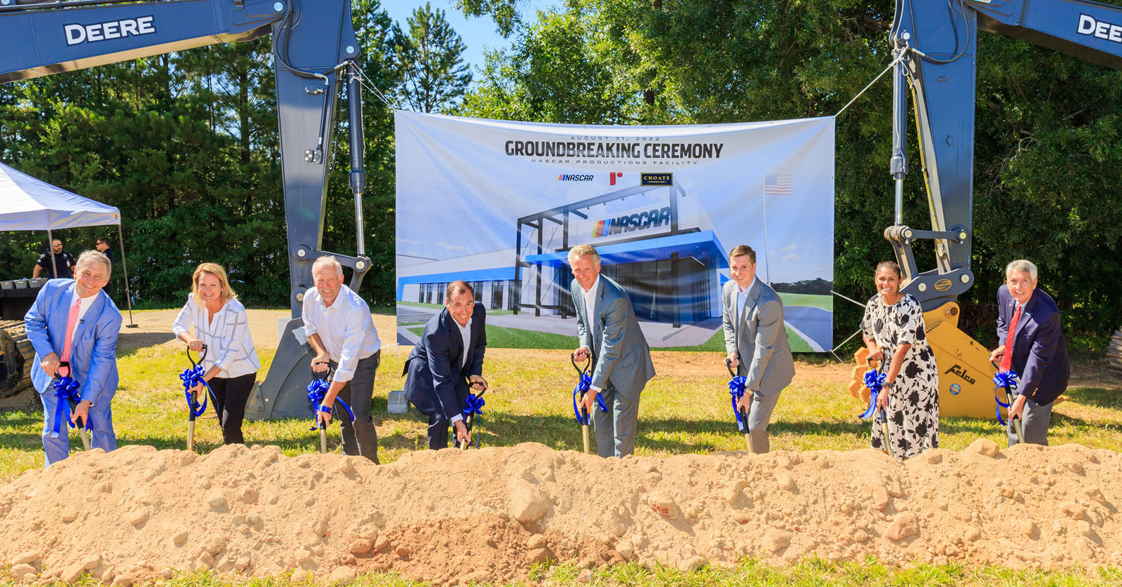 Choate Breaks Ground on NASCAR Production Facility | Choate Construction