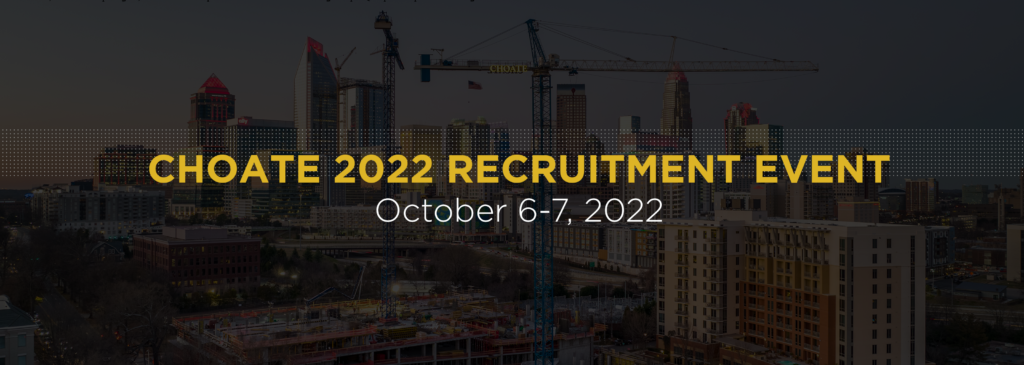 2022 Recruitment | Choate Construction