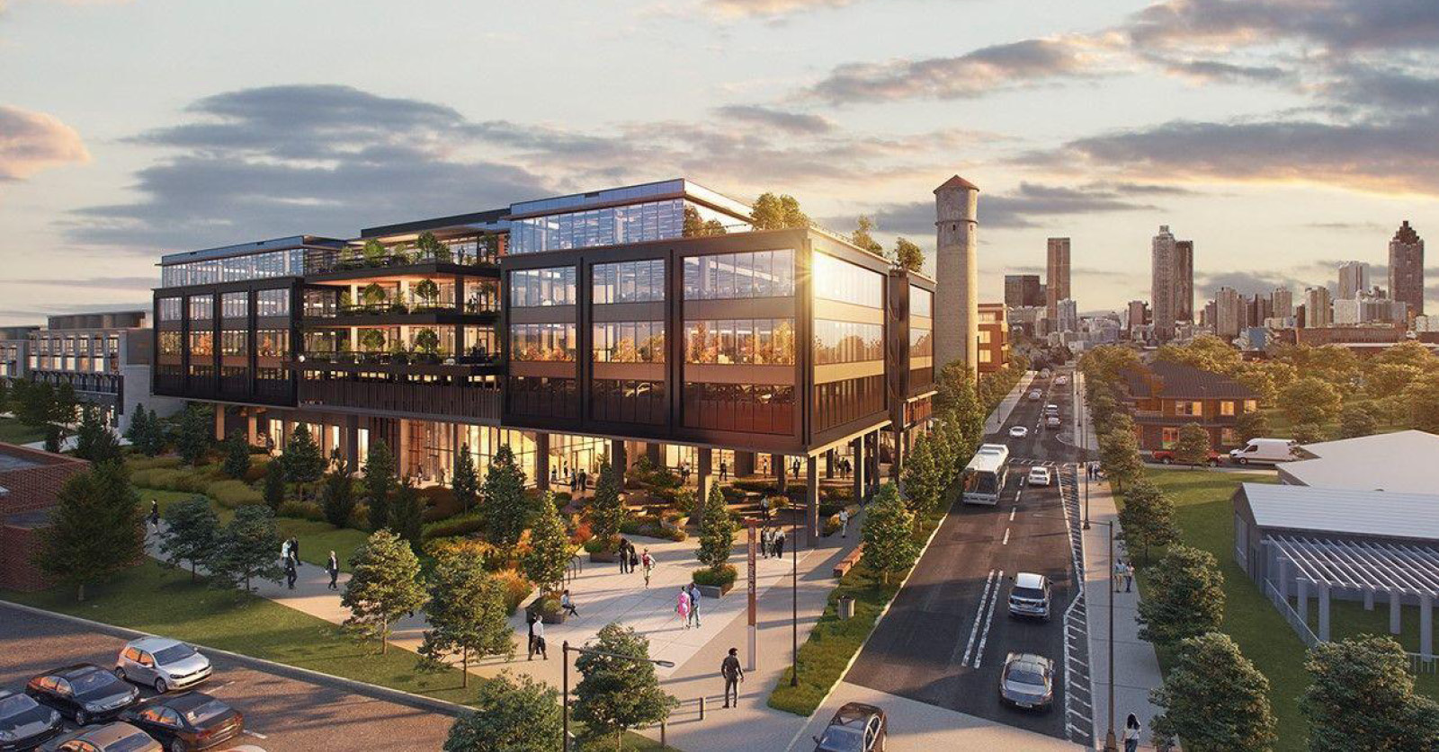 ATL Corporate Construction Project Tops Out | Choate Construction