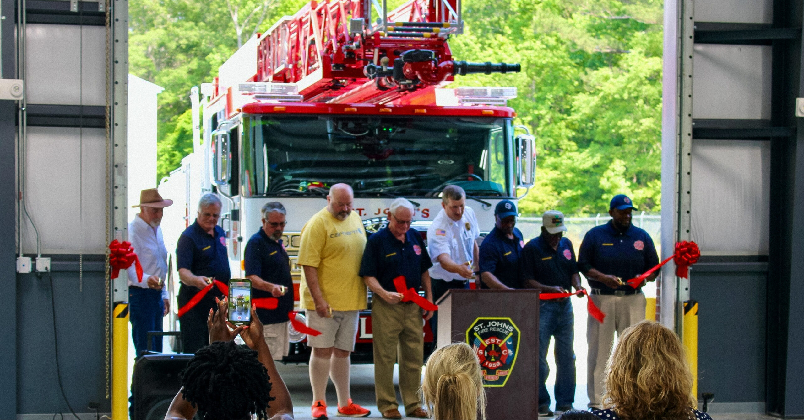 St. Johns Fire District Celebrates New Maintenance Facility | Choate ...